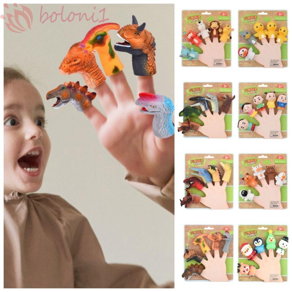 [COD] Mini Animal Hand Puppet, Colorful Educational Toy Doll Finger ...