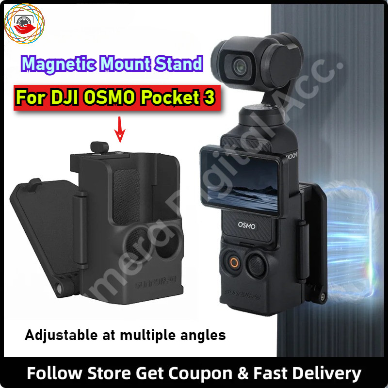 For DJI Pocket 3 Magnetic Mount Stand Pocket 3 Magnetic Stand For DJI ...