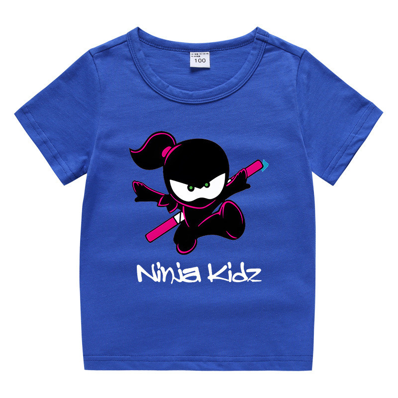Ready Stock Ninja Kidz Kids Korean Kids Short Sleeve T-Shirt Boy ...
