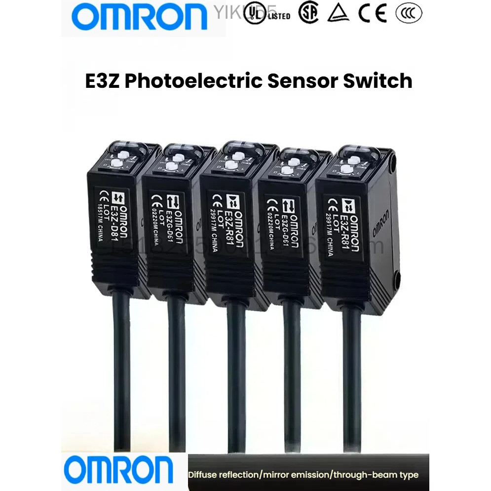 Omron photoelectric switch E3Z-D61/D62/R61/LS6181/E3ZG-D61/T61/T81 sensor | Shopee Philippines