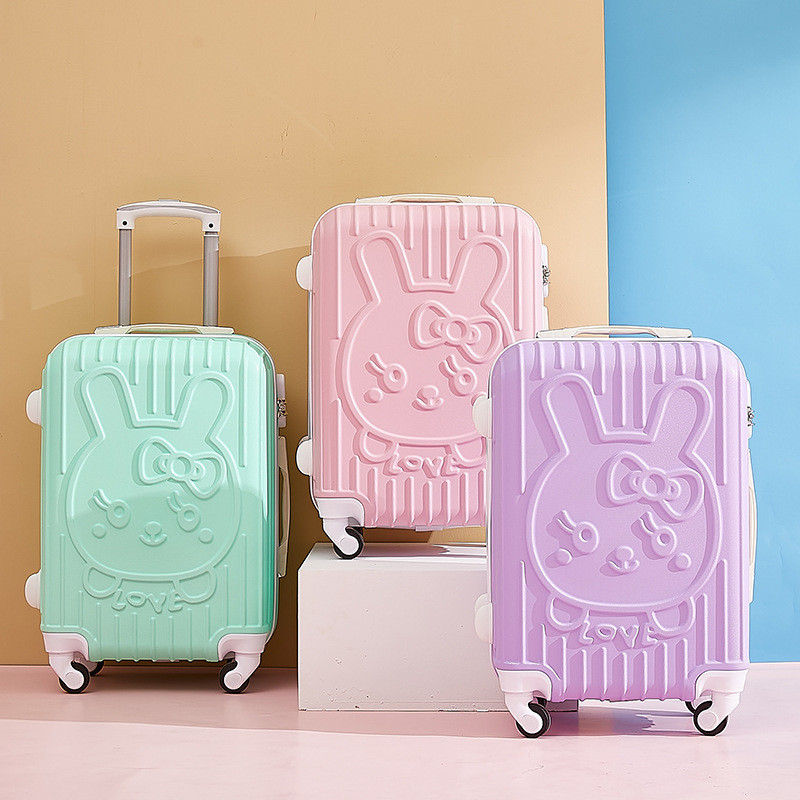Suitcases Cartoon cute password boxes 20 inch travel boarding boxes ...