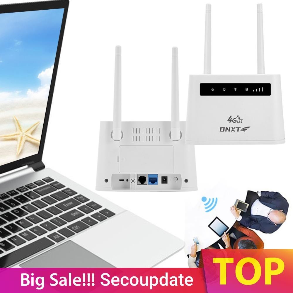 4G LTE WiFi Router 150Mbps Wireless Router Modem with SIM Card Slot ...