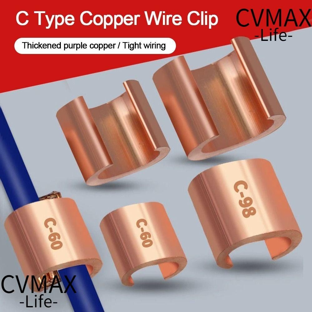CMAX Copper Wire Clip, Copper C Type Wire Connector, Parallel Cable ...
