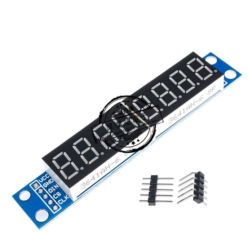 8-bit digital tube display module MAX7219 LED display supports cascaded ...