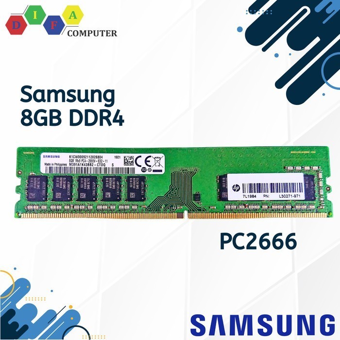 Original Samsung 8GB DDR4 2666Mhz PC Ram | Shopee Philippines