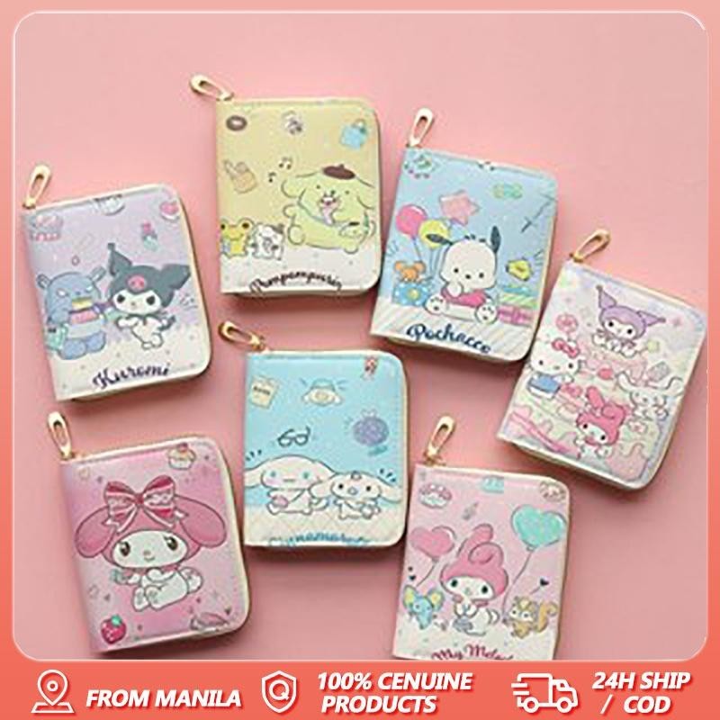 Anime PU leather cartoon wallet for kids Cartoon cute wallet with ...