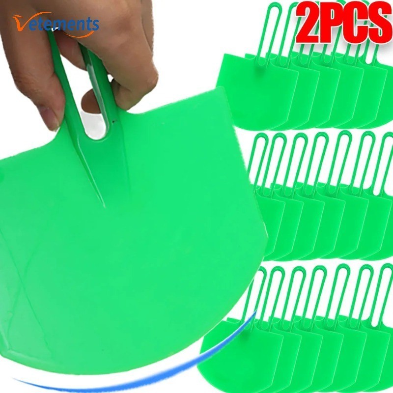 1/2Pcs Plastic Curved Putty Scrapers Gesso Cement Finishing Plaster ...