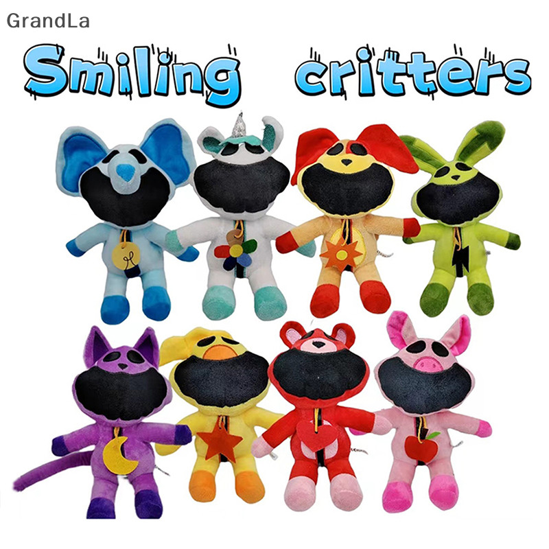 [GrandLa] 25-30cm Smiling Critters Plush Toy Smiling Critters Cat Nap ...