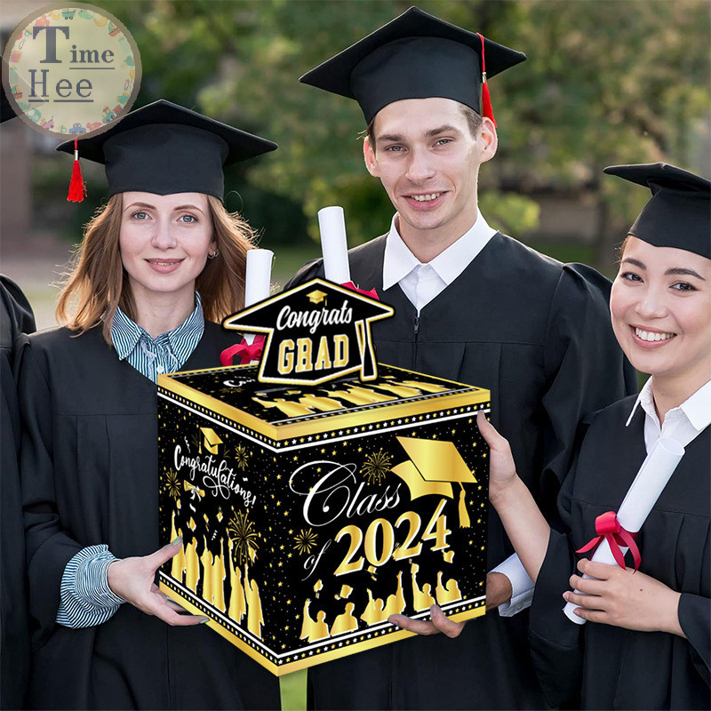 TIMEHEE 2024 Graduation Money Box For Cash Surprise Box Explosion Gift ...