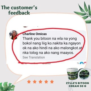 Zylles Bitoon Cream Original (30G) | Bitoon Herbal gamot sa bukol at ...