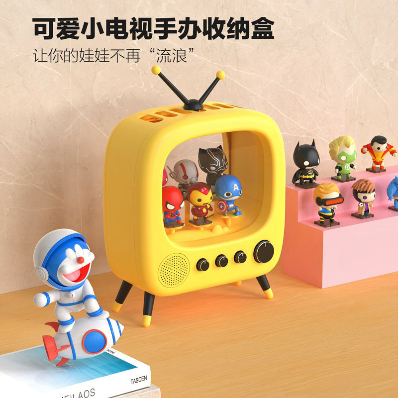 Tv Mystery Box Display Stand Figure Display Cabinet Pop Mart Storage ...