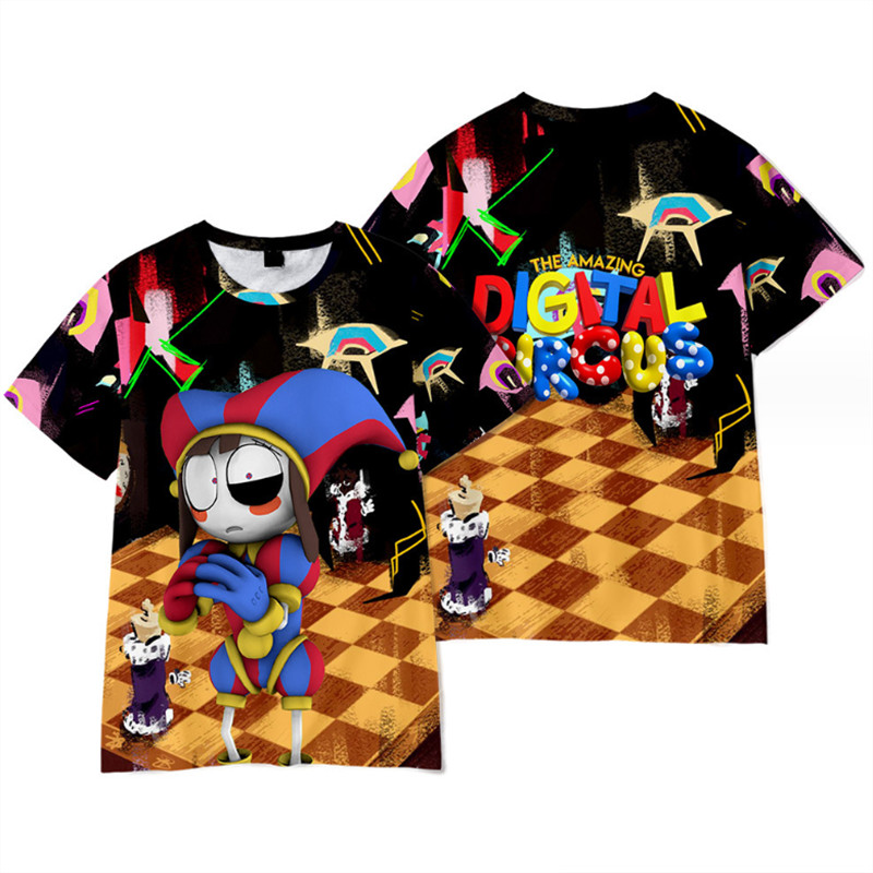 Comedy The Amazing Digital Circus Graphic T Shirts Funny TADC 3D ...