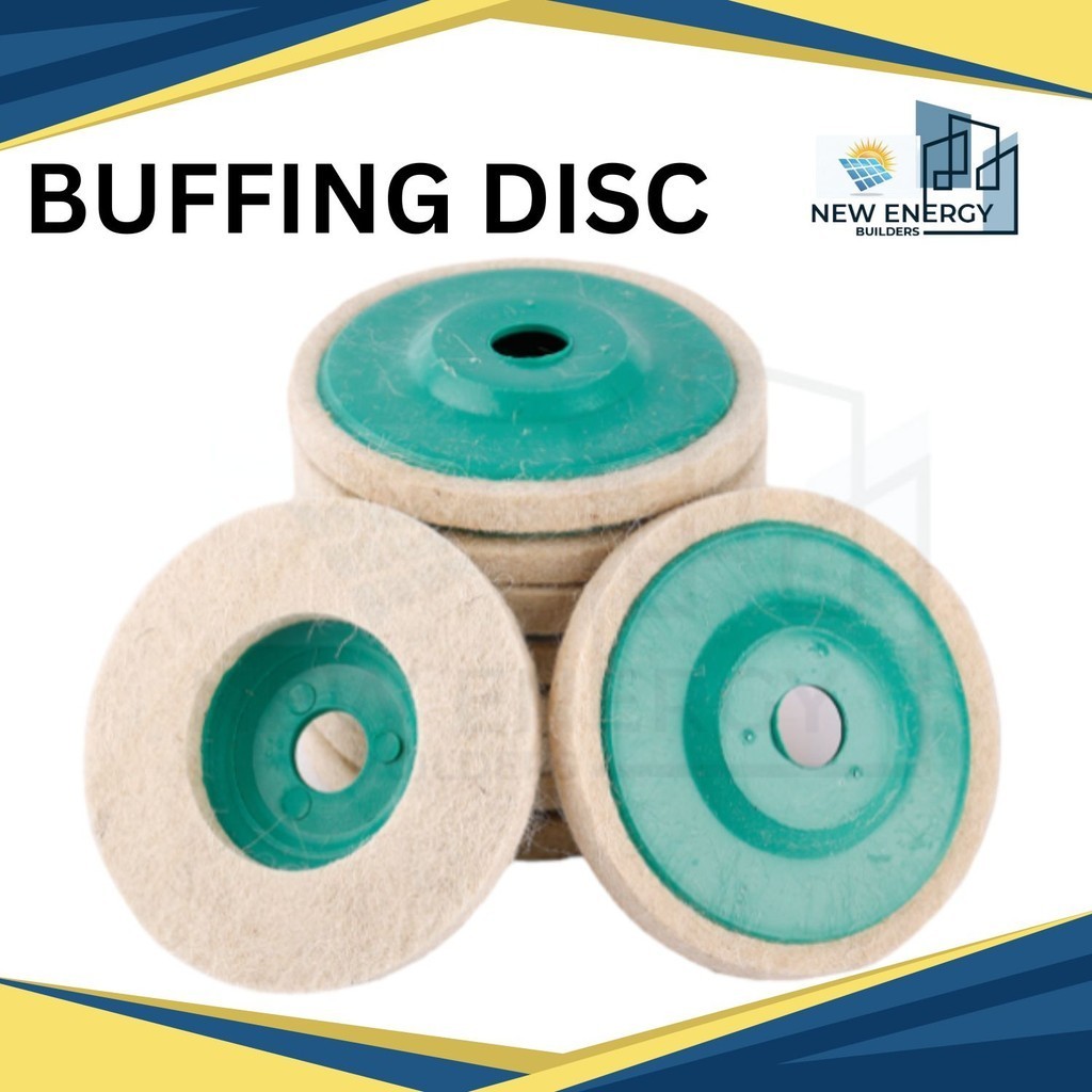 N.E.B || Buffing Cloth Wheel Disc 4" for Stainless Steel Polishing ...
