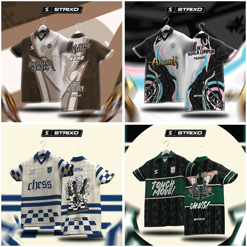 Free customization 】CHESS Retro collar Jersey Vollyball !NEW Design ...