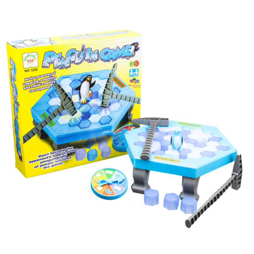 Penguin Trap - Penguin Risk Ice Plectrums Challenge Kids Family Fun ...