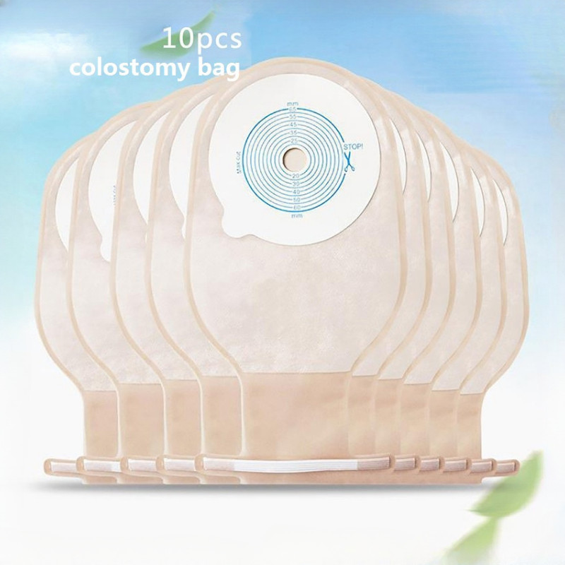 【10 pieces】 colostomy bag medical type seal ostomy bag surgical bag ...