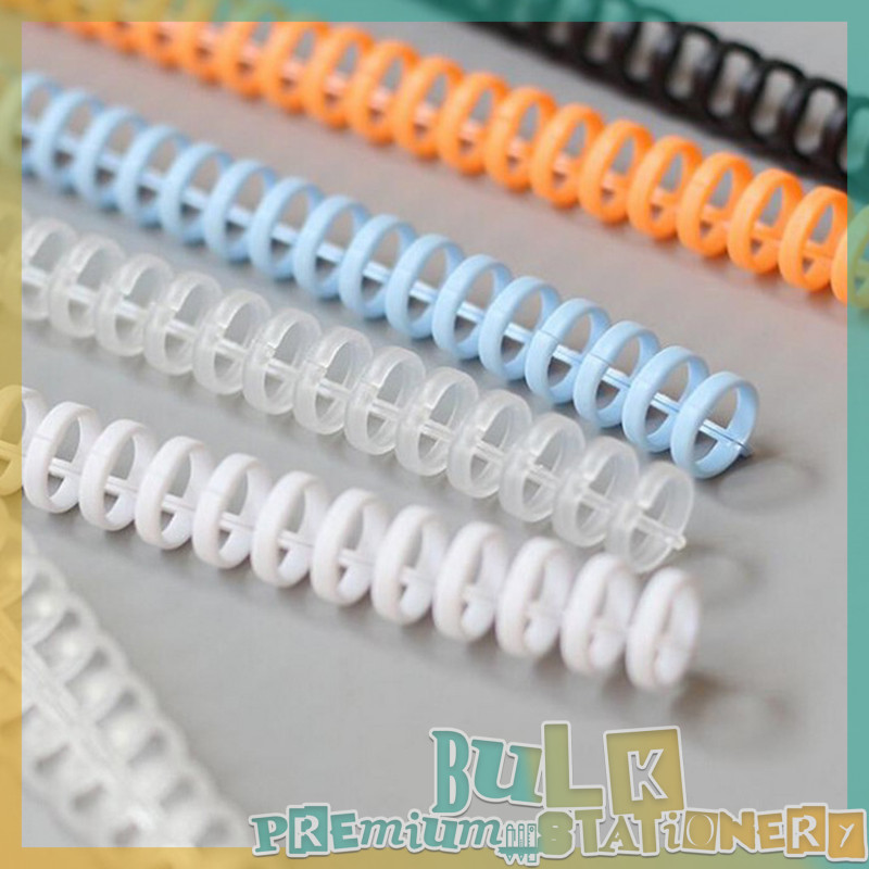 30-hole loose-leaf plastic binding ring Notebook binding spiral ring A4A5B5 Student stationary ...