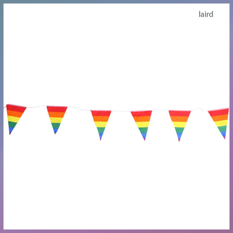 Pride Flag Flags Lgbt Large Banner Rainbow Triangle laird | Shopee ...