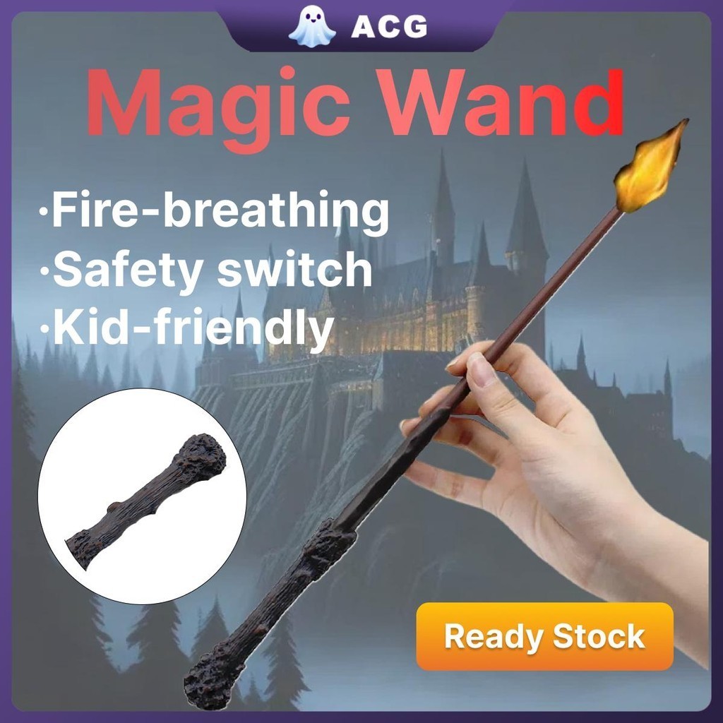 New Box Magic Wand Fire-Breathing High-quality Metal Core Spitfire ...