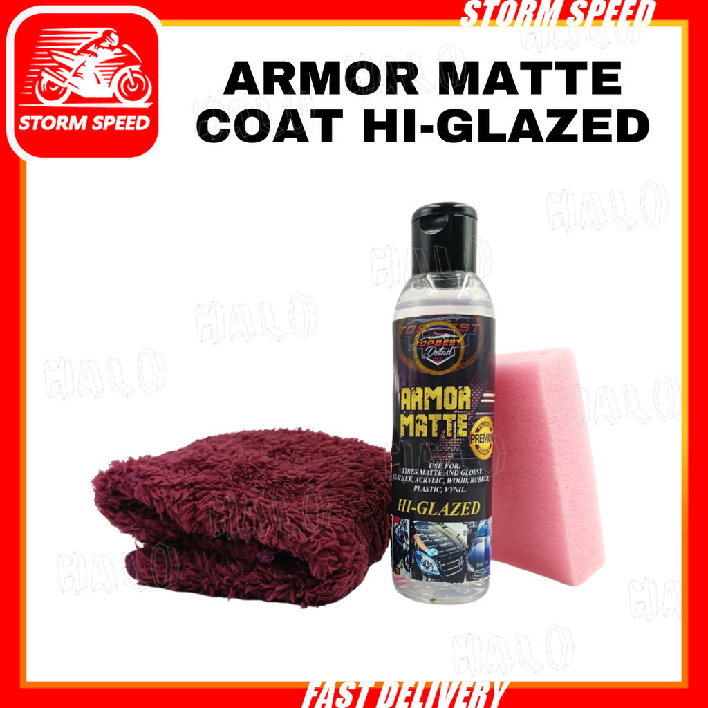 ARMOR MATTE COAT HI-GLAZED [STORM SPEED] | Shopee Philippines