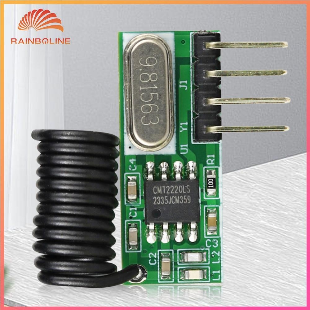 Rain 315MHz/433MHz Remote Module DIY Remote Control Receiver with ...