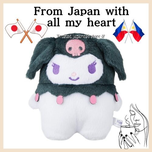 Japanese Direct Shipping Sanrio x Potetan Kuromi Plush Toy - Cute Stuffed Character SAP-NG-KU ...