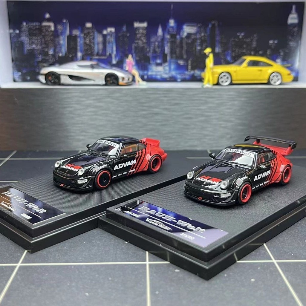 Am Model 1: 64 Sports Car Model RWB Wide Body advan Modified 964 ...