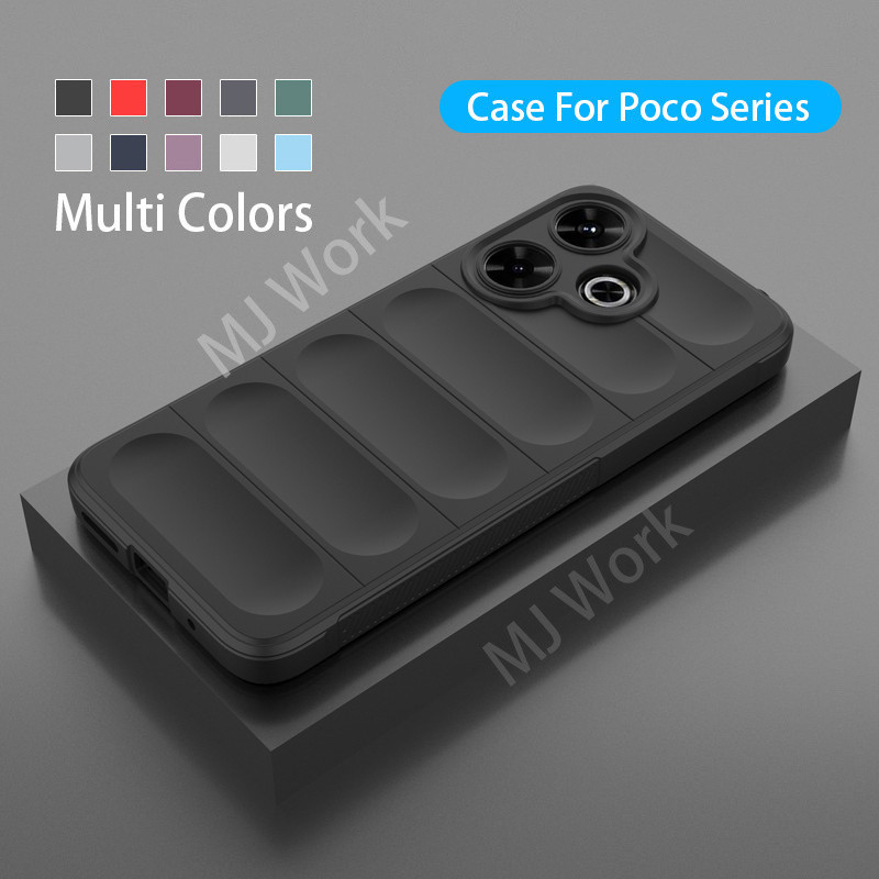 Shockproof Case For Poco M6 F6 4G 5G M6 Pro M6Pro F6Pro PocoM6 2024 ...