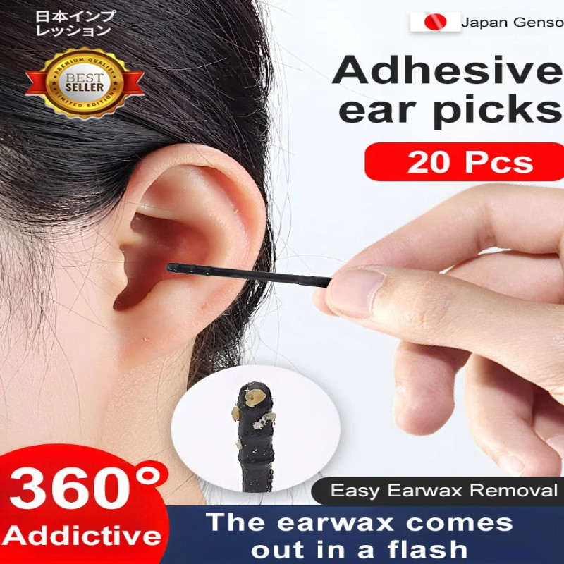 Disposable Adhesive Ear Cleaning Swab, Effortlessly Removes Dirt and ...