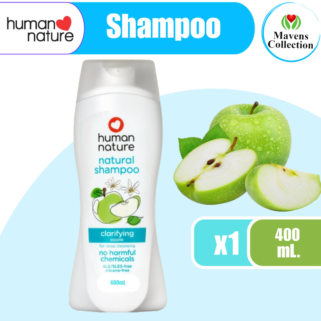 Human Heart Nature Clarifying Apple Shampoo 400ml. | Shopee Philippines