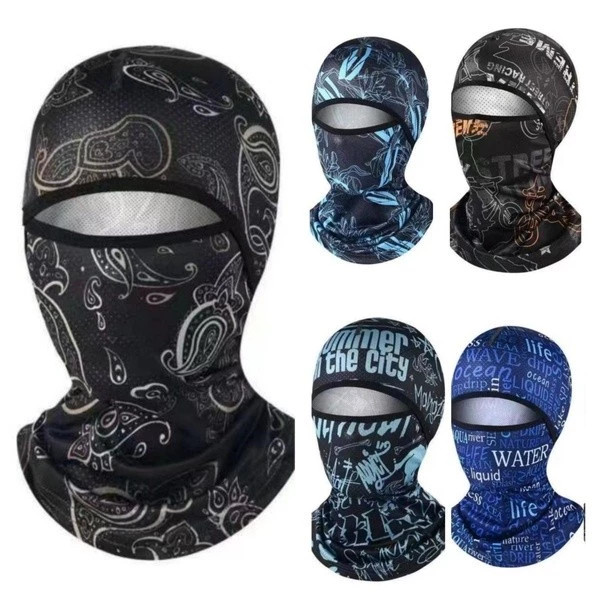 Balaclava Full Face Mask Motorcycle Head Cover Mask Full Face Head ...