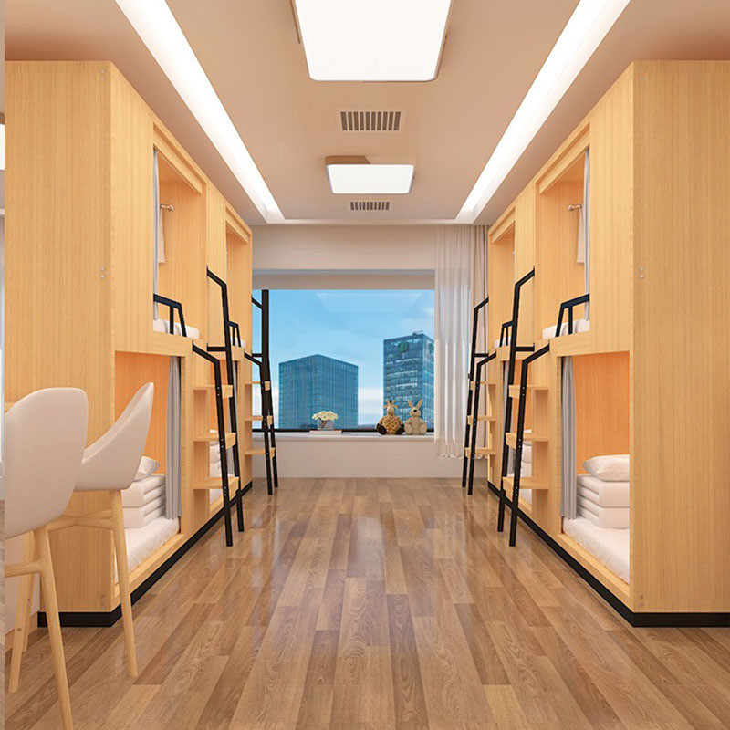 Space Capsule Bunk Bed Student Dormitory Bunk Bed Youth Hostel Gaming ...