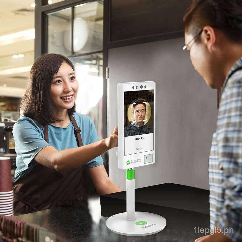 Frog Pro Face Recognition Payment Dual Screen Cash Register All-in-One ...