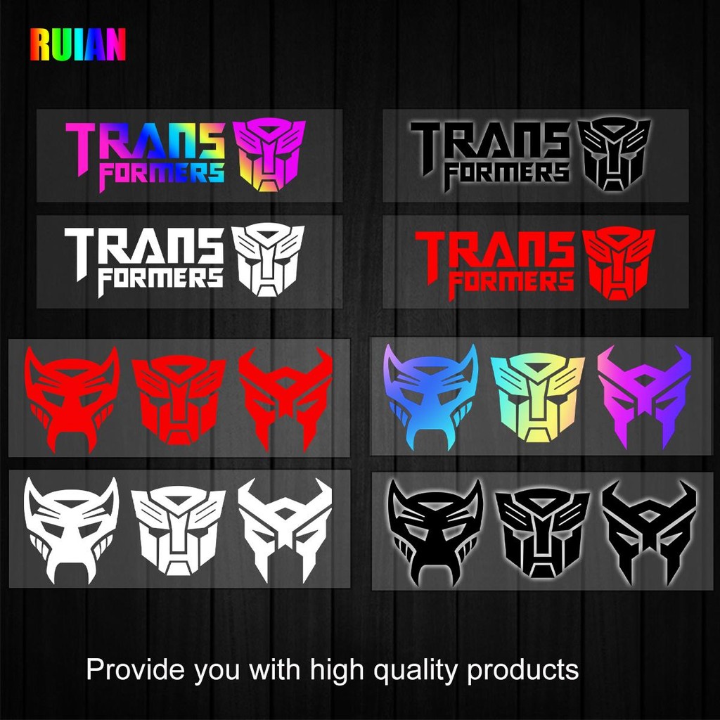 Transformers stickers for honda click125i 150i vario125 adv160 pcx160 ...