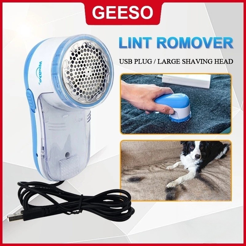 1PC USB Plug Lint Remover Electric Fabric Sweater Clothes Fluff Pellets ...