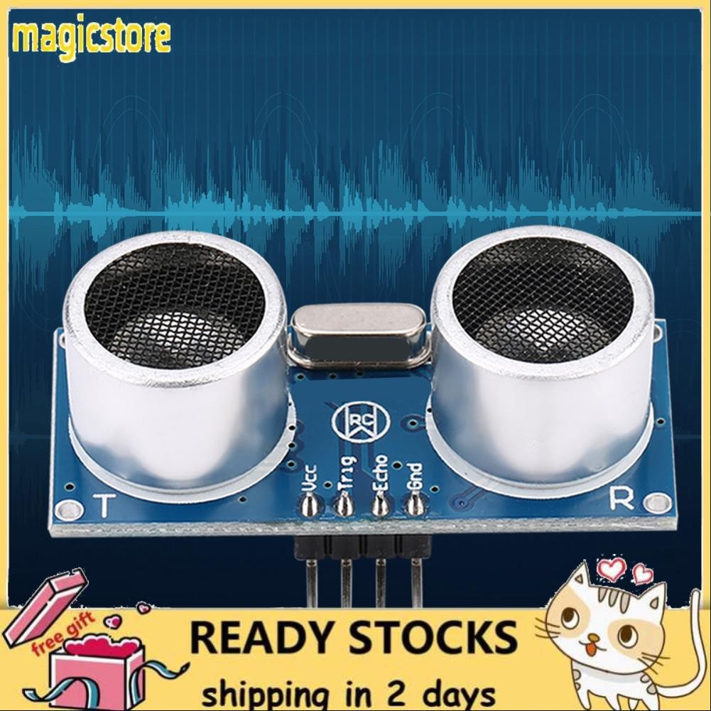 Magicstore HC SR04 Ultrasonic Module 3 5.5V Distance Measuring Range Sensor for MEGA2560 Nano ...