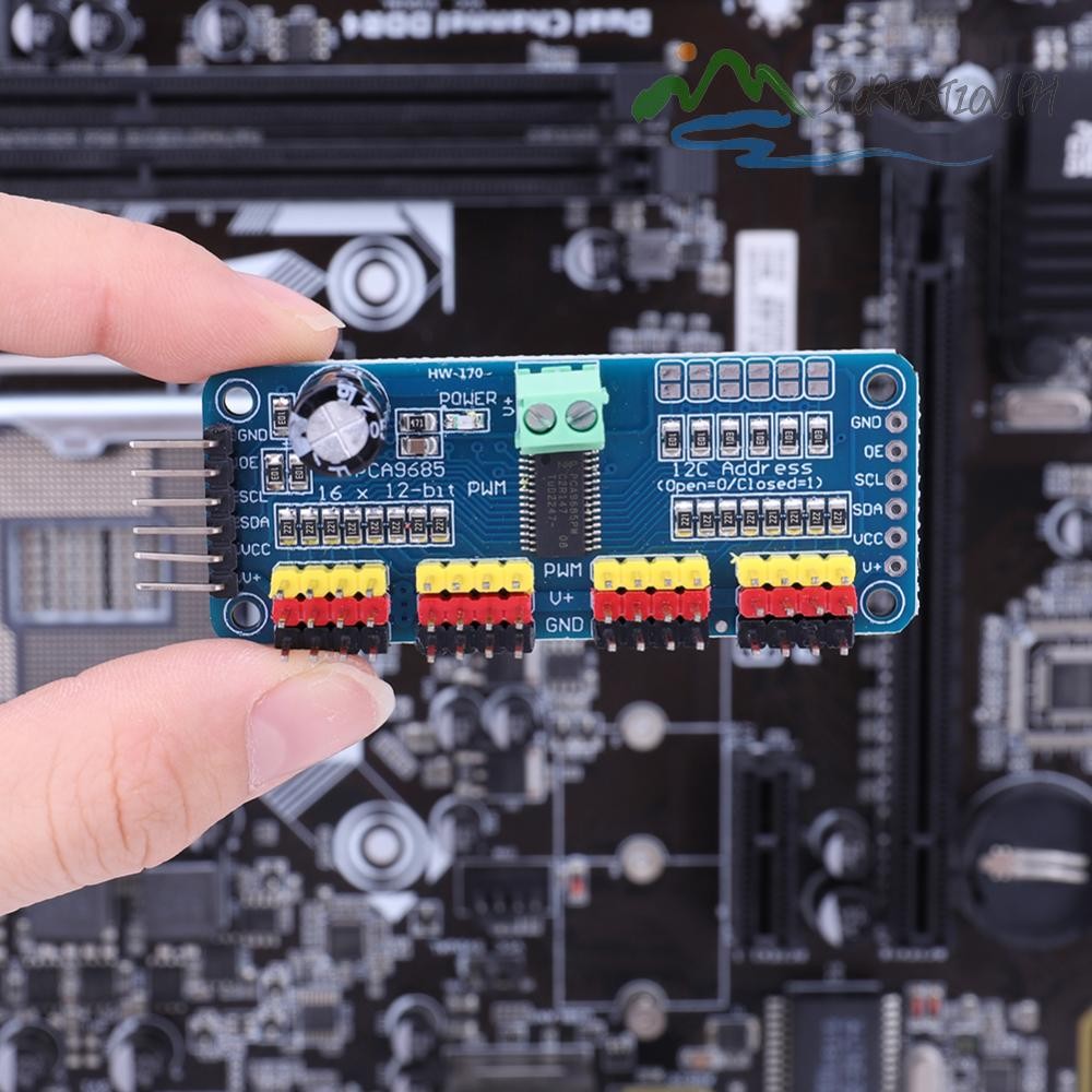 NEW PCA9685 PWM Servo Motor Driver Board Useful 16 Channel 12-Bit for Arduino Ro [Sportnation.ph ...