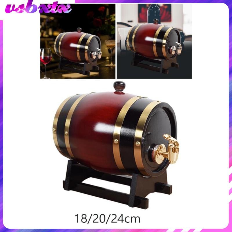 [vsbxtx] Oak Barrel, Oak Aging Barrel Port Keg Large Capacity Beer ...