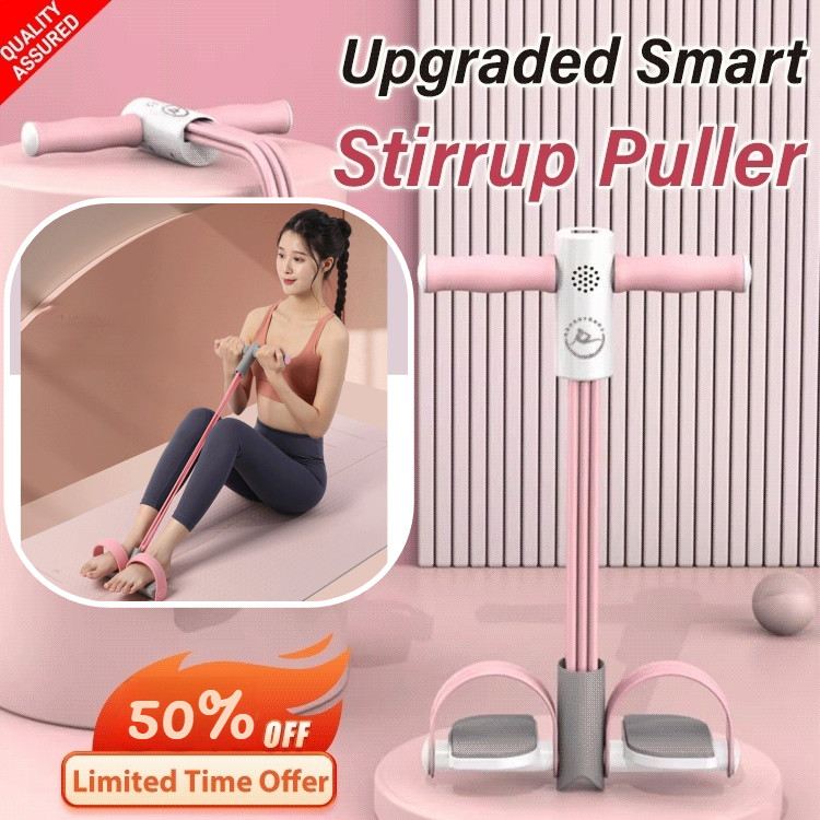 【HOT SALE】[Home Intelligent Yoga Stirrup Puller, Back/Tummy Exercise ...