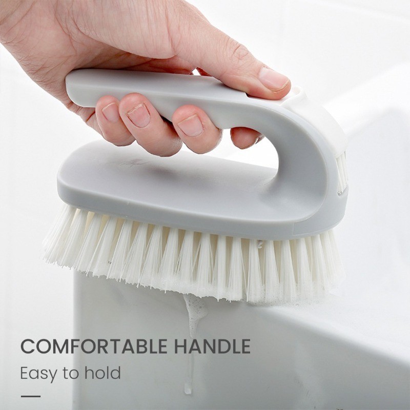Comfort Grip Household All Purpose Cleaning Brush Scrub Hard Bristles ...