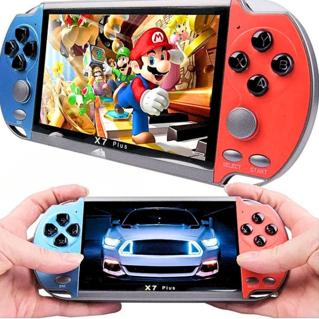 Psp X7 Plus Video Game Console Portable GBA SFC 5.1 Inch HD Retro ...