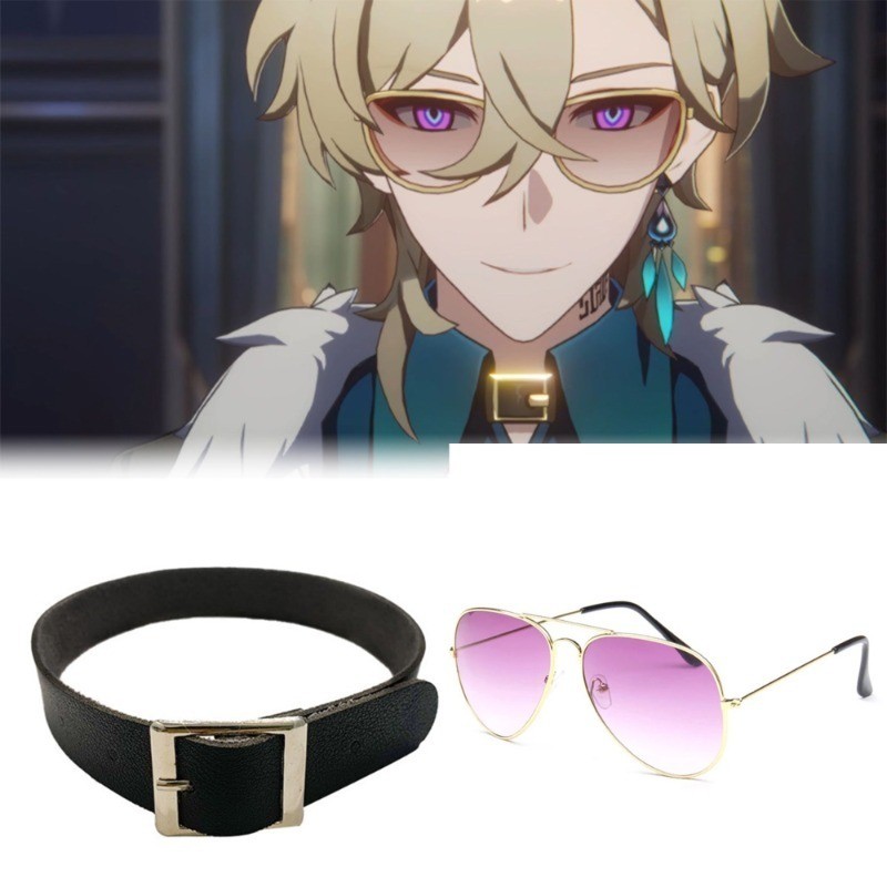 Anime Game Honkai Star Rail Necklace Aventurine Fashion Halloween Man ...