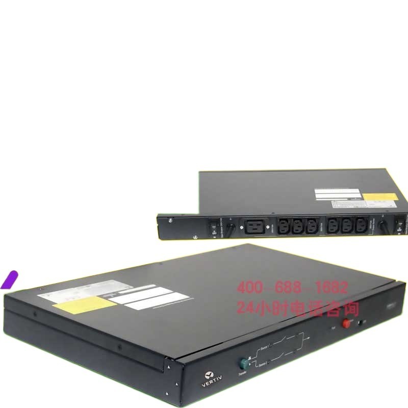 ertiv/Emerson STS16A static transfer switch UPS power supply dual input ...