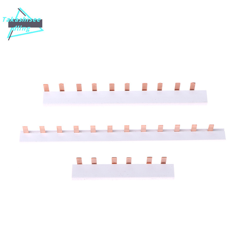 (Takashiseedling) 1/2P Pin Type Busbar Copper Bar Terminal Block For ...