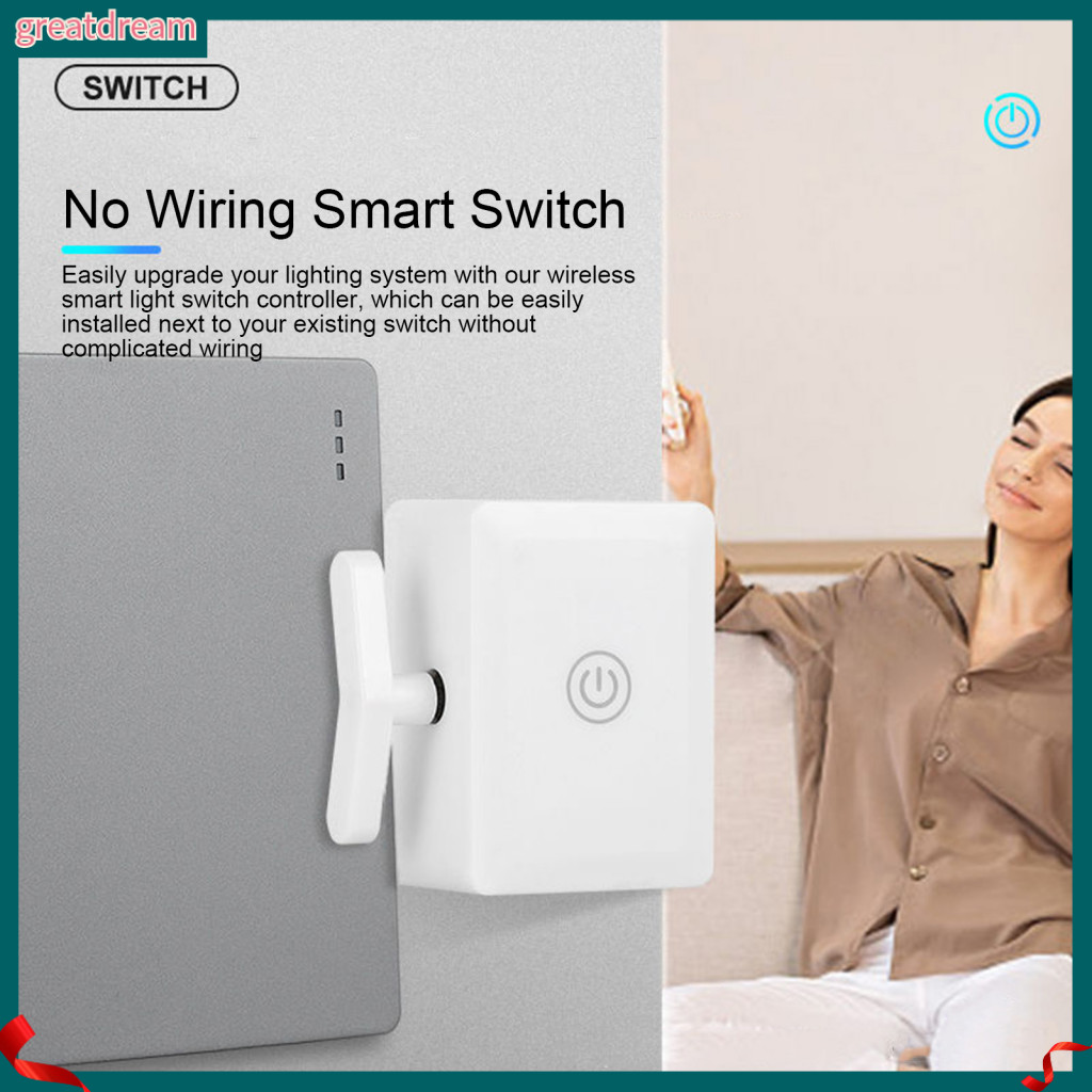 Greatdream Smart Light Switch Wireless Smart Switch Wireless Light Switch Controller Remote
