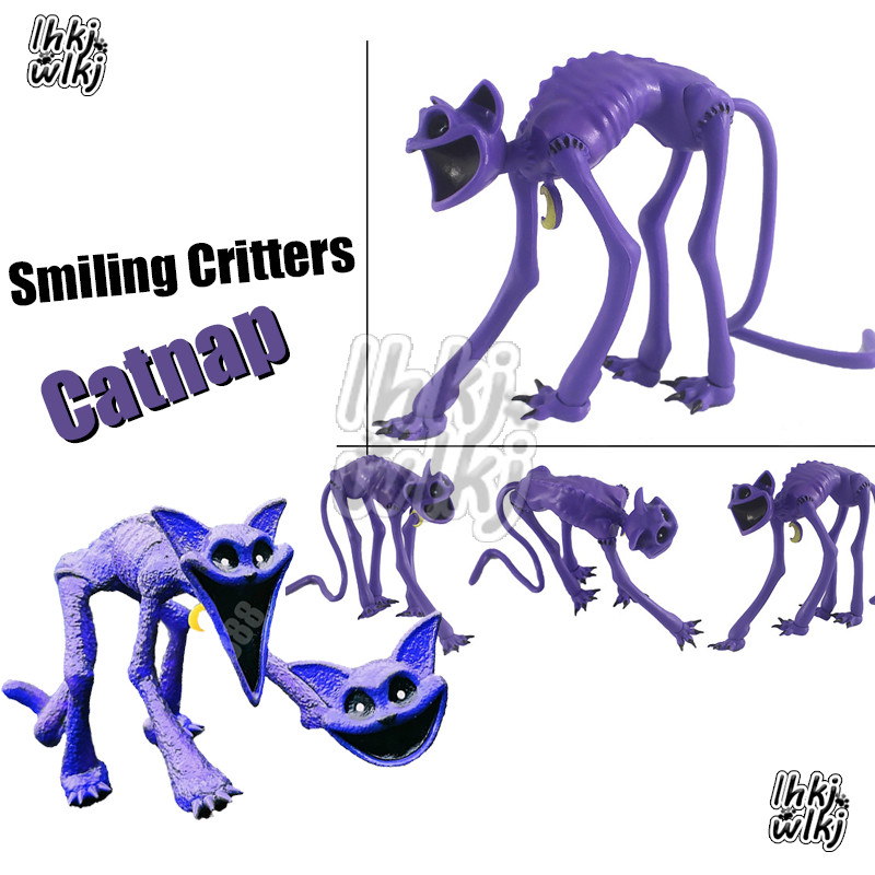 Smiling Critters Action Figure CatNap 10CM Model Poppy Playtime Action ...
