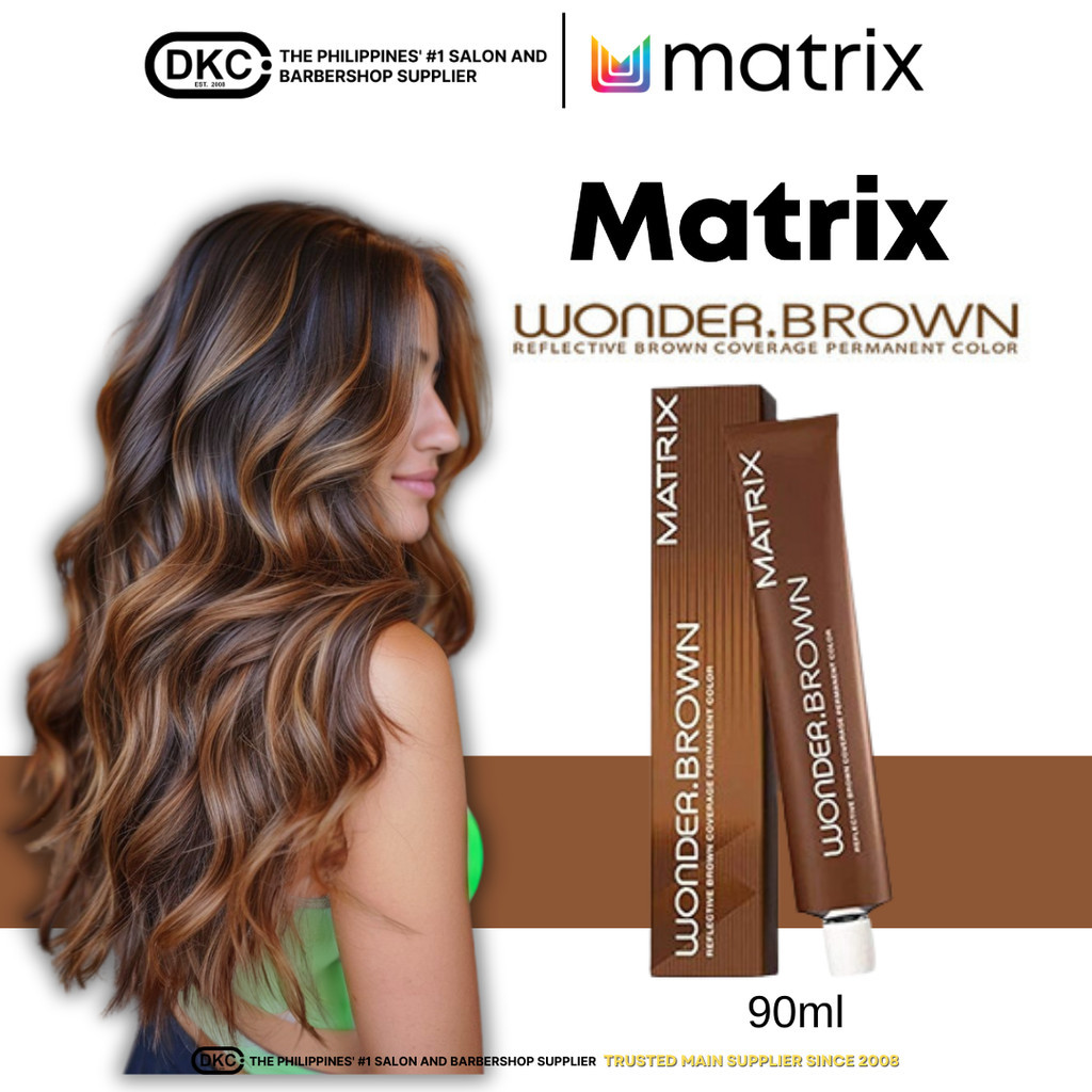 Matrix Wonderbrown Hair Color Reflective Brown Coverage Permanent Color ...
