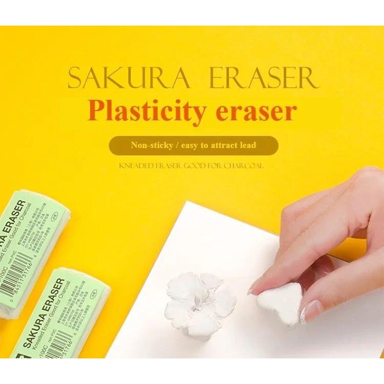 AngleMark Kneadable Eraser Artist Quality Putty Rubber Moldable Kneaded ...