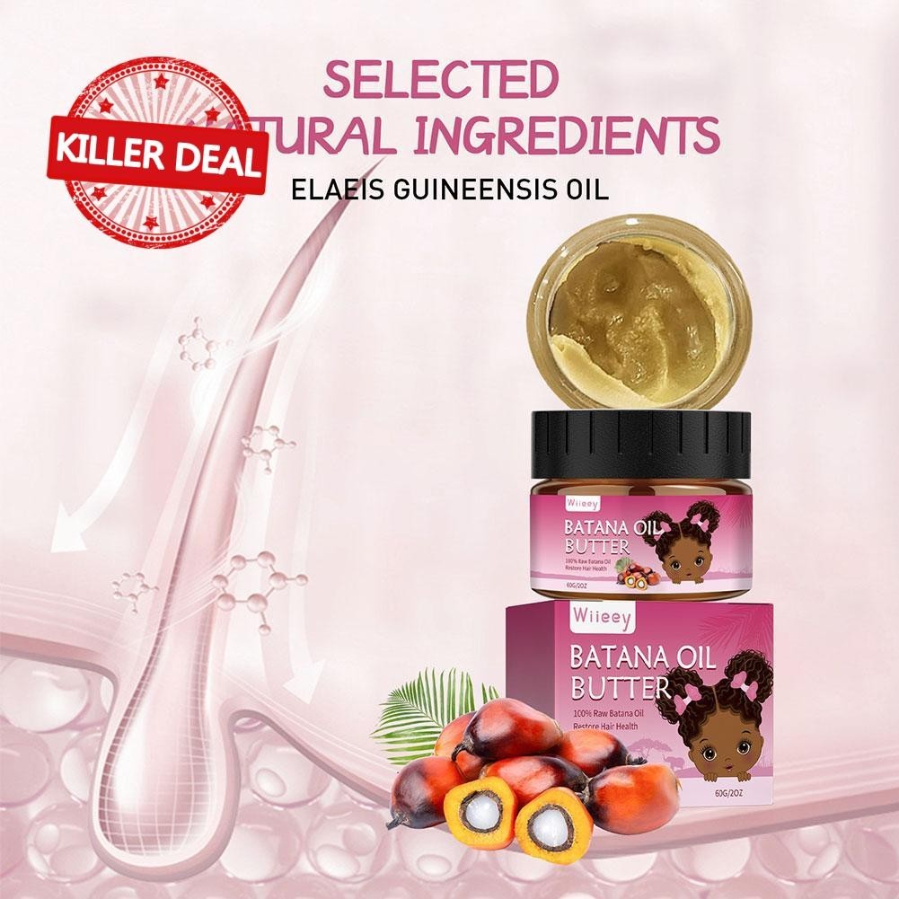 Organic Batana Butter Hair Oil Promotes Growth Strengthens Nourishes ...