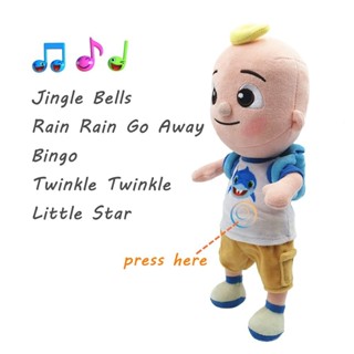 BIG JJ Music Cocomelon Plush Doll Educational Stuffed Sing JJ Toys Kids ...